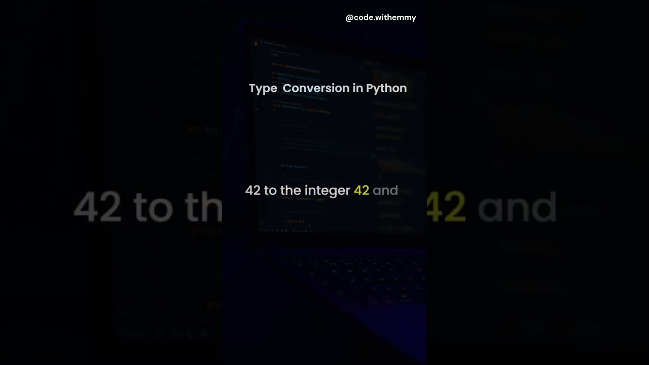 Type conversion in python