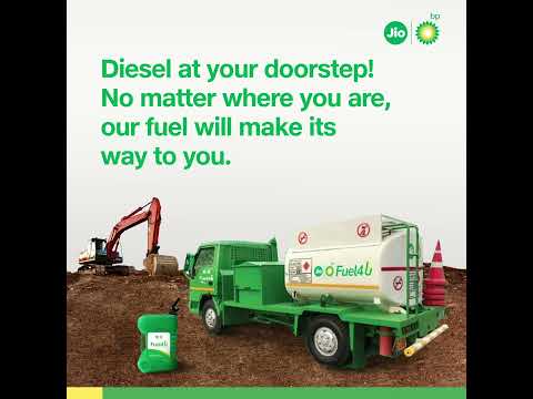 Diesel Fuel delivery at your doorstep by Jio-bp