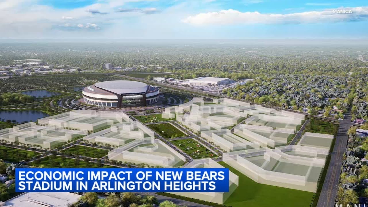 Bears release new Arlington Heights stadium renderings, report on projected cost and economic impact