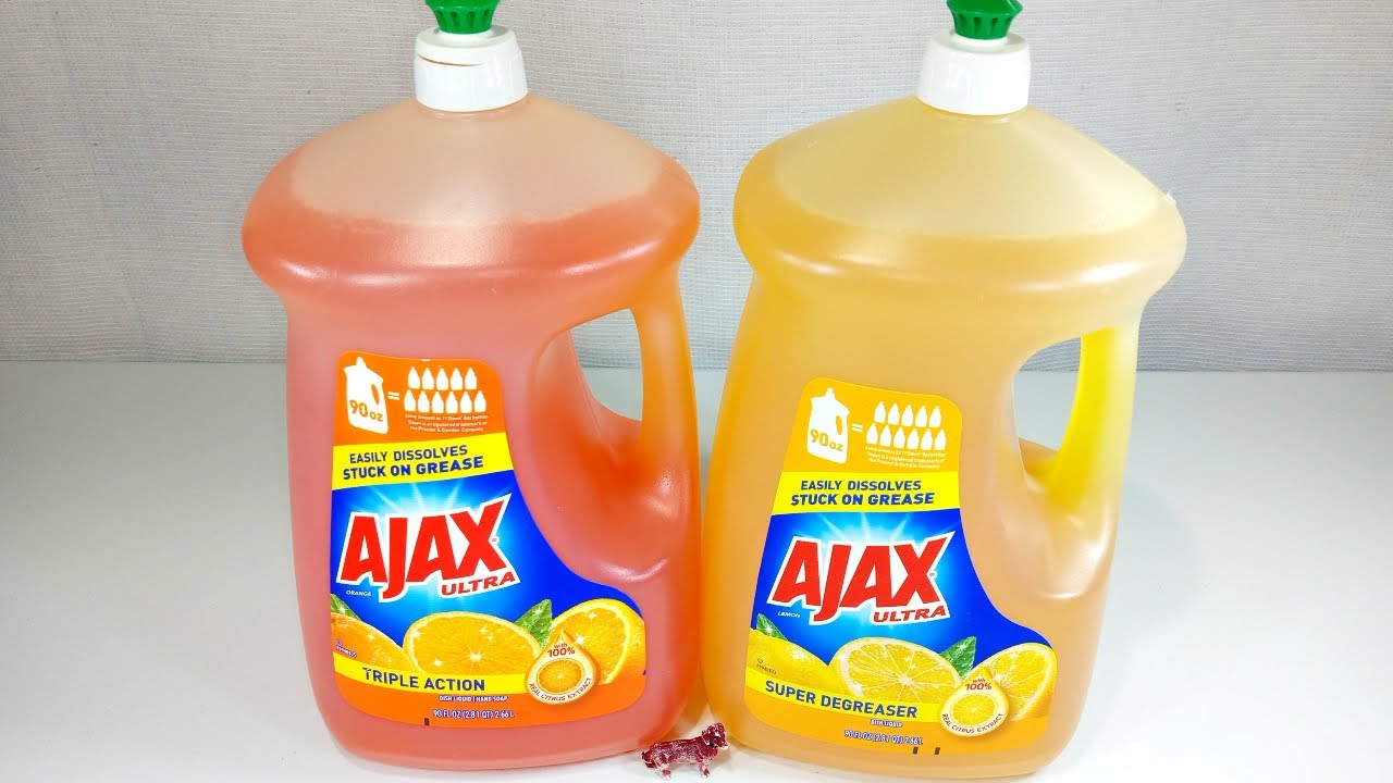 Unboxin Doxin - Ajax Ultra Super Degreaser Lemon & Ajax Ultra Triple Action Orange Liquid Dish Soaps
