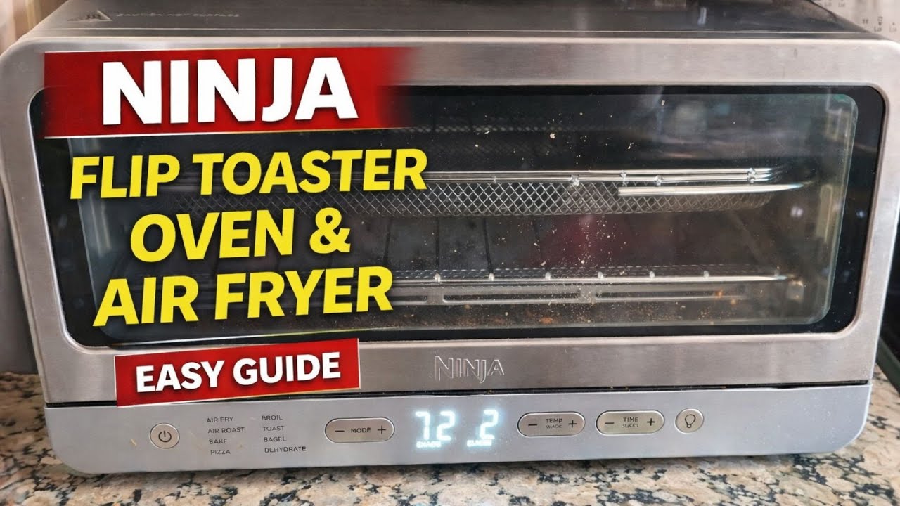 How To Use Ninja Flip Toaster Oven and Air Fryer