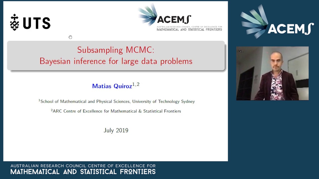Subsampling MCMC: Bayesian inference for large data problems