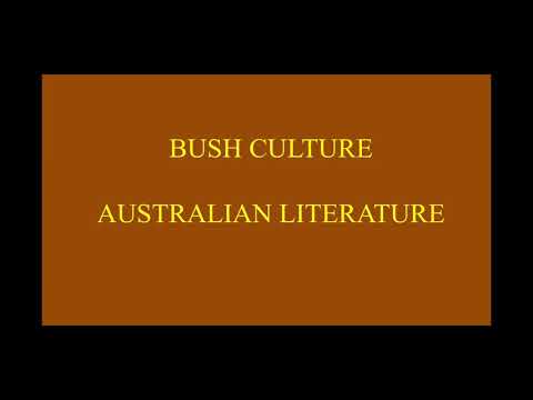 BUSH CULTURE (IN TAMIL)