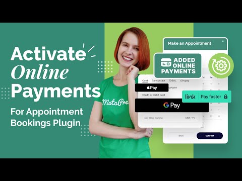 Services & Appointment Bookings: How to add Apple Pay, Google Pay & Link Options