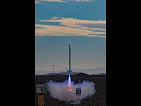 Aerotech K2050ST-P RMS 54/1706 in a Madcow Level2 Rocket