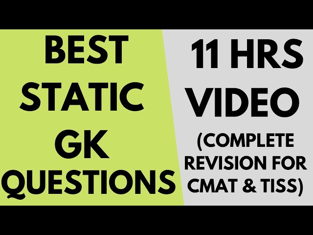 Comprehensive Guide to 650 Static GK Questions for Competitive Exams ...