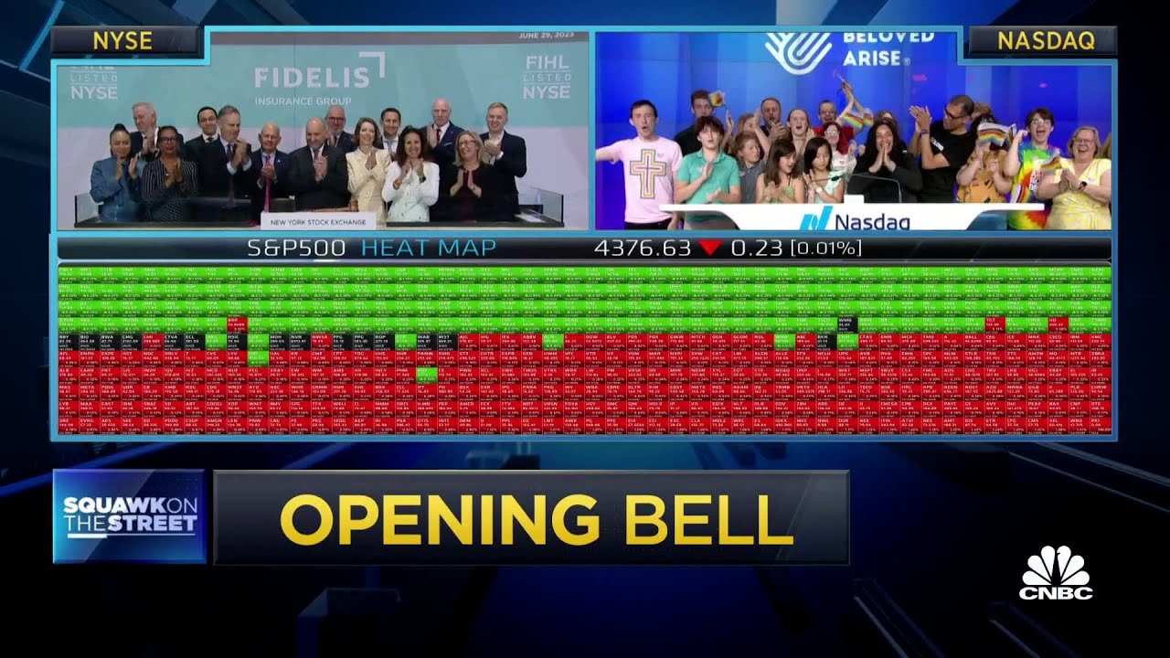 Opening Bell: June 29, 2023