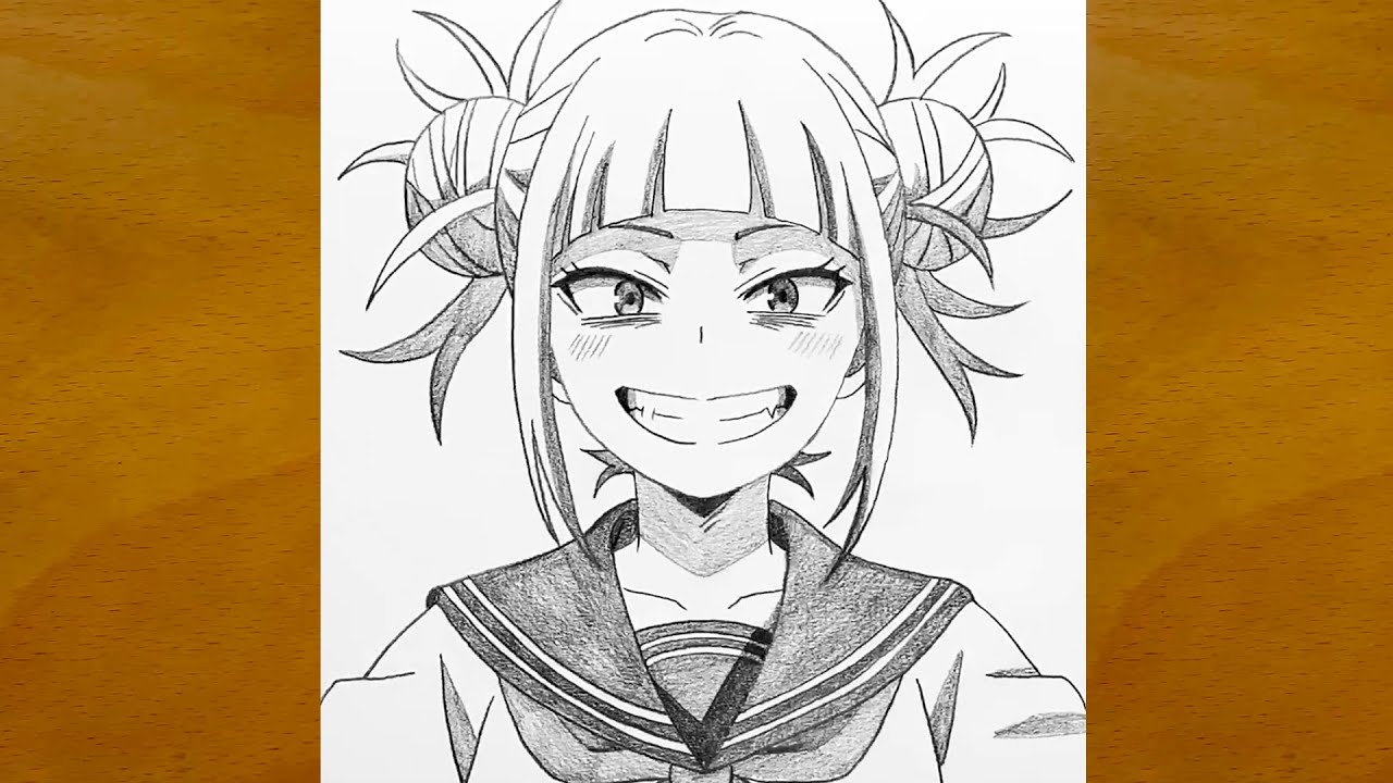 Himiko Toga Drawing || My Hero Academia Fan Art || Easy Anime Drawing Ideas