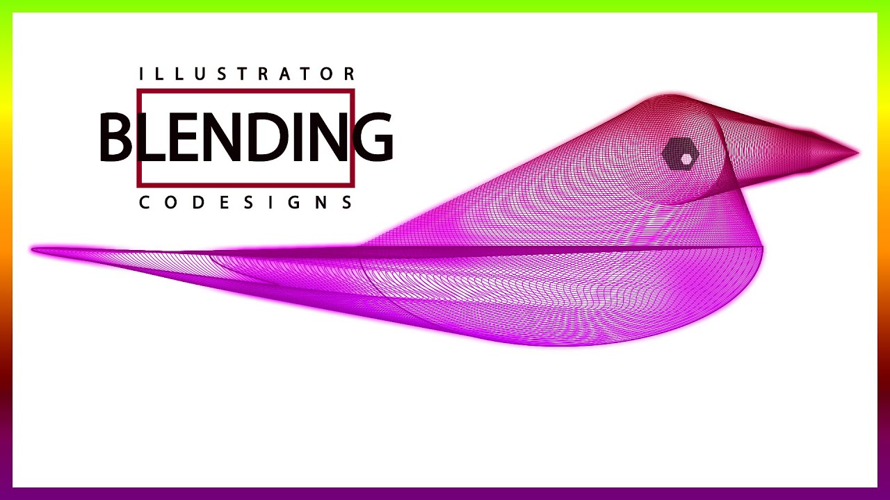 Bird-Vector Blending-Techniques-Tutorial-in-Adobe Illustrator