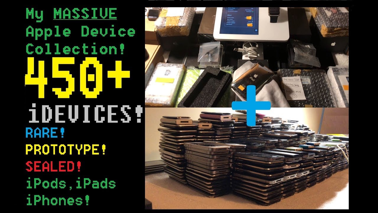 My Massive Apple Device Collection (2018)