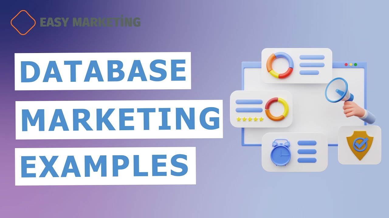 Database marketing: Database marketing examples