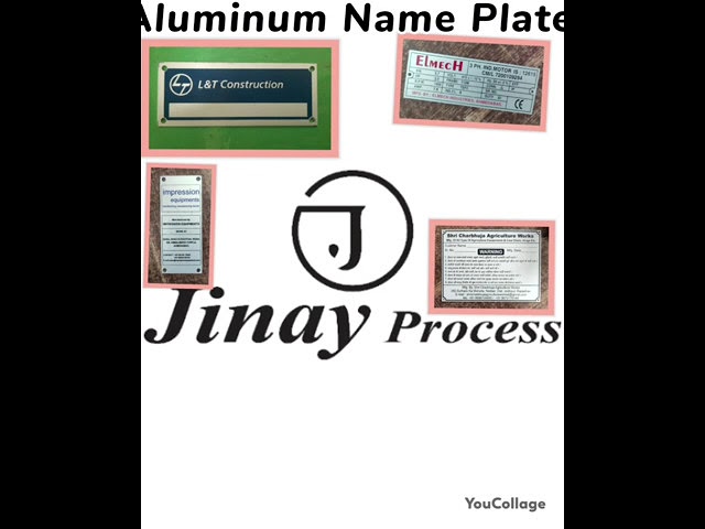 Aluminum Nameplates - Aluminum Industrial Nameplate Manufacturer from ...