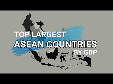 Top 10 largest countries in South East Asia by GDP from 1950 to 2023