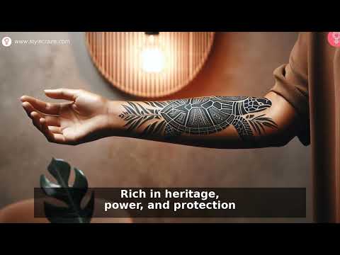 Top Polynesian Forearm Tattoo Designs & Meanings