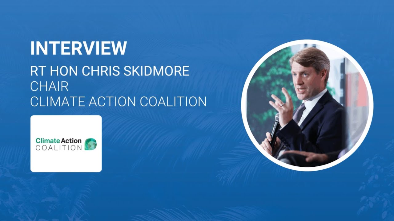 Interview with Rt Hon Chris Skidmore, Climate Action Coalition | Sustainable Innovation Forum COP30
