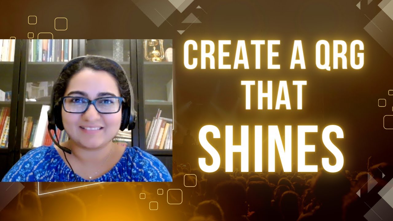 Create a Quick Reference Guide (QRG) for Your Learning and Development Portfolio