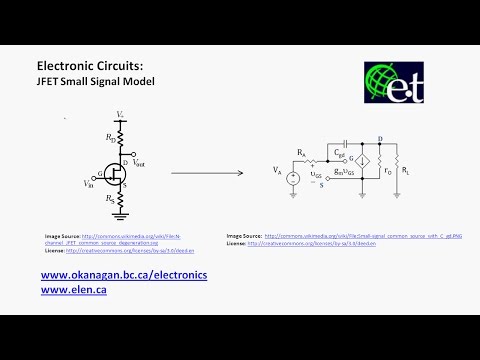Small signal model of fet amplifier circuit