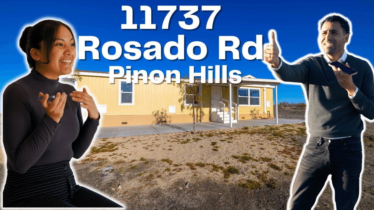 11737 Rosado Road Pinon Hills; Welcome to the Rosado Residence