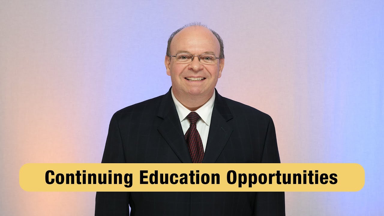 Continuing Education Opportunities