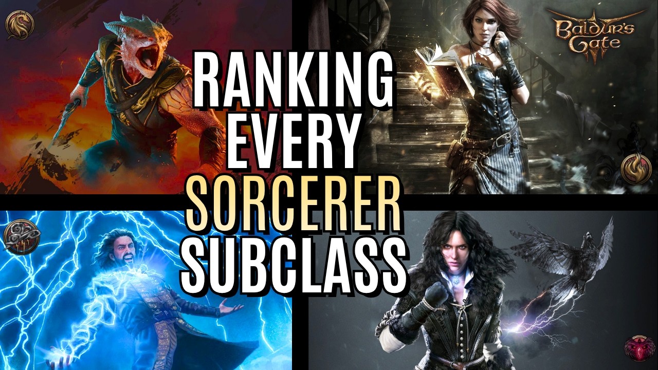 How STRONG is the Sorcerer class? Guide & Rankings Tier list | Baldur's Gate 3