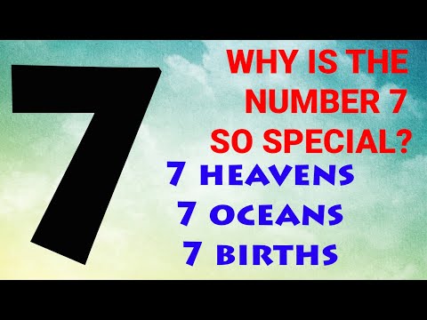 Why is NUMBER 7 so special? || Lucky number 7 || Facts about number 7 |