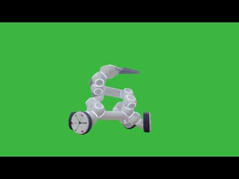 GREEN SCREEN SMALL A.I. ROBOT ANIMATED HD | FREE TO USE GRAPHICS EFFECTS ANIMATION CHROMA KEY
