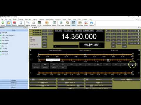 Ham Radio Deluxe Adding Custom Bands for 10m CW, RTTY and Beacons.