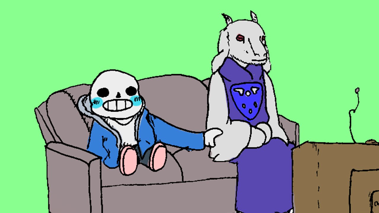 Soriel IRL [Undertale Comic Dub] (Sans & Toriel)