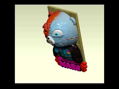 STL file Unicorn Wars Lieutenant Azulin Unmasked・Model to download and ...