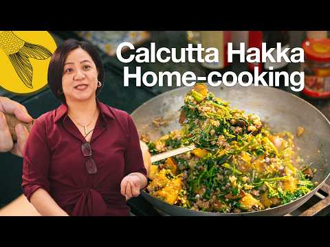 Hakka Chinese home-cooking in Calcutta, feat. Jessie Yung—Eggplant with Morning Glory
