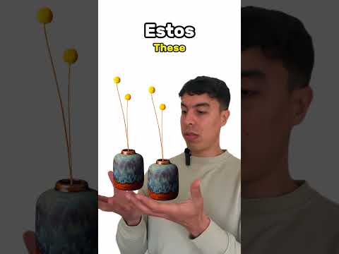 Learn the Difference: 'Esto', 'Estos', 'Eso', 'Esos' in Spanish! 🇪🇸 #spanishgrammar #SpanishLearning