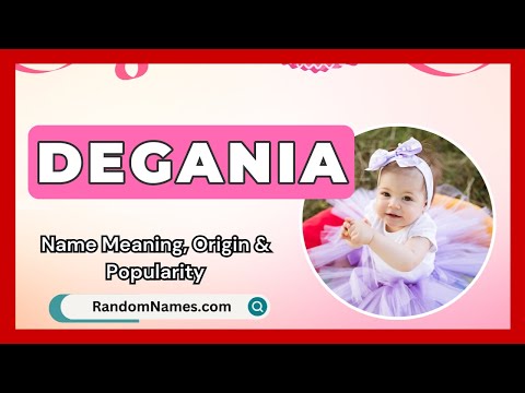 Degania - Baby Girl Name Meaning, Origin & Popularity - RandomNames.com