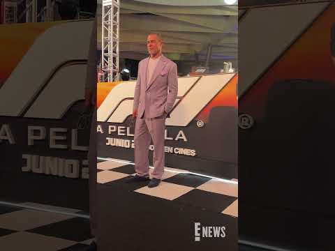Brad Pitt at the 'F1: The Movie' Premiere in Mexico City.