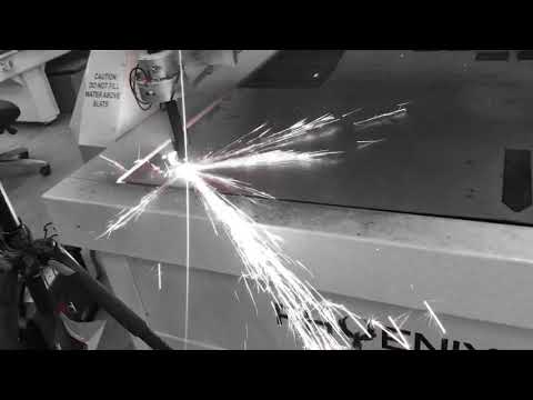 CNC plasma cut: Welcome Sign using Phoenix Series CNC Plasma Cutter by Techno CNC Systems