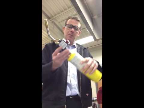 HVAC Basics: Task List One - Demonstrate Torch Safety with the MAPP Gas Torch