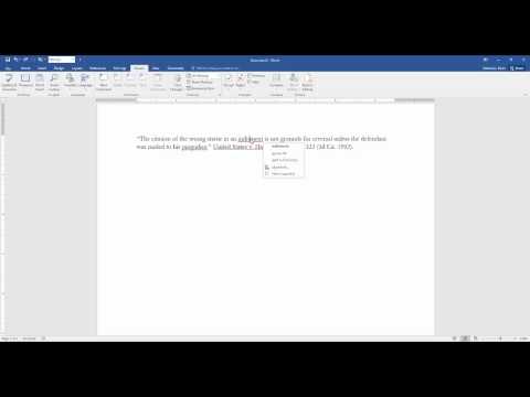 Spelling & Grammar Check in Word 2016 for PC