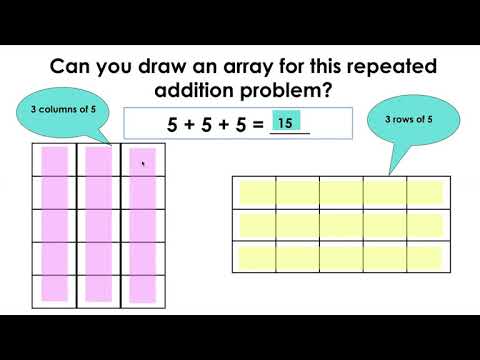 2nd Grade Creating Arrays
