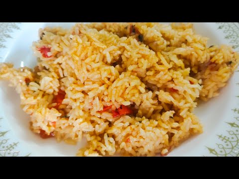 Simple Tomato Rice in Pressure cooker | Tomato Rice | Takkali Sadam.😋