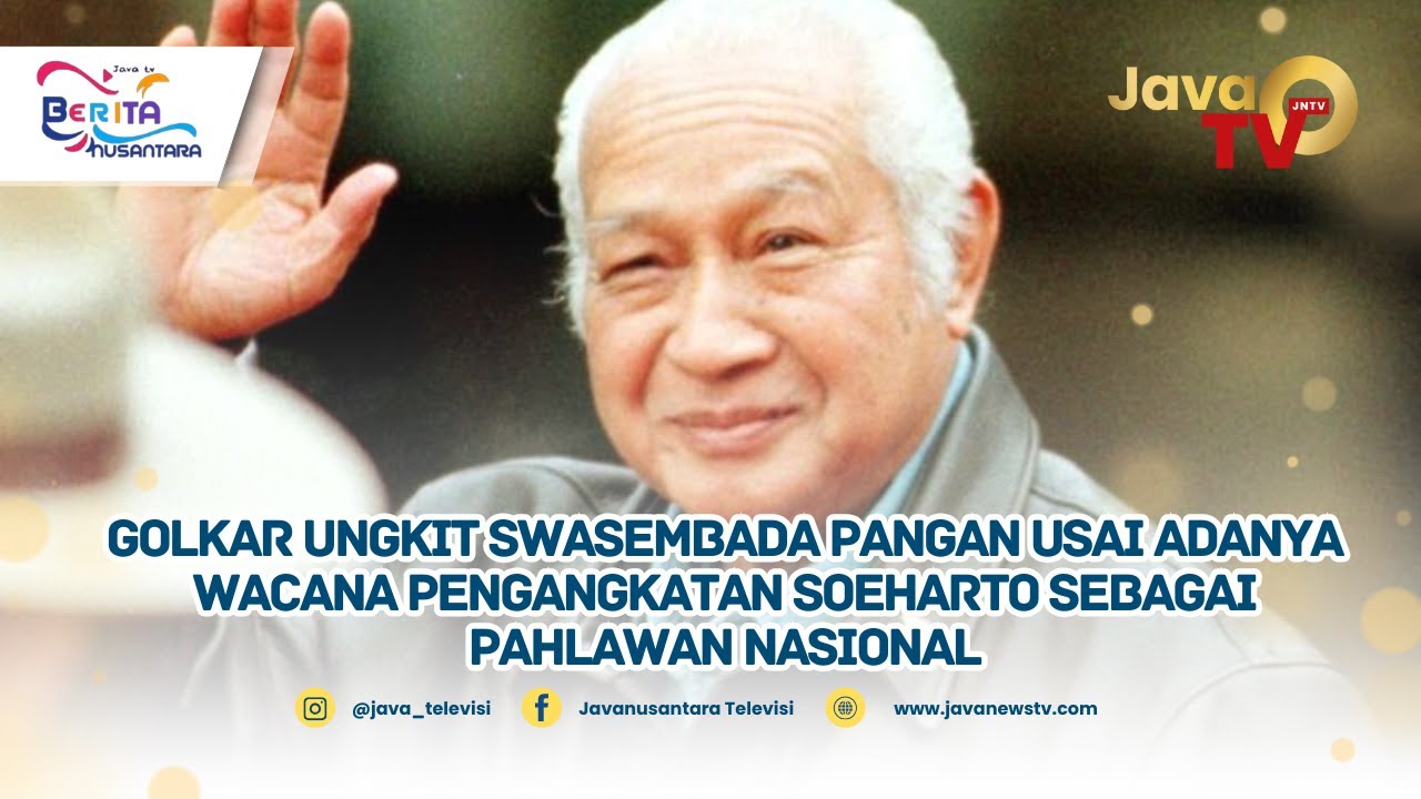 Golkar Ungkit Swasembada Pangan Usai Adanya Wacana Pengangkatan ...