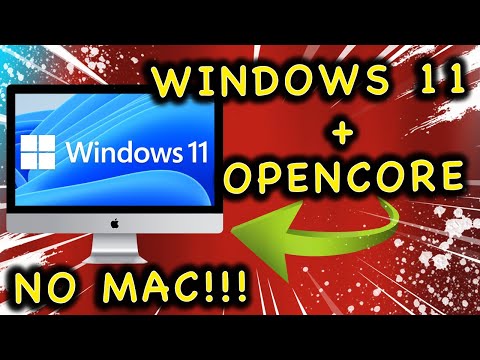 Como instalar o Windows 11 em um MAC Dual Boot macOS Monterey - com OPENCORE