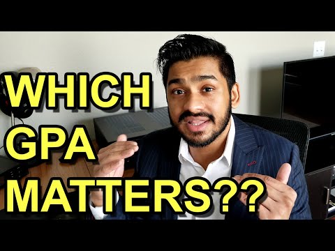 Cumulative vs. Science & Non-science GPA (Med School/PA/Dental/Nursing)