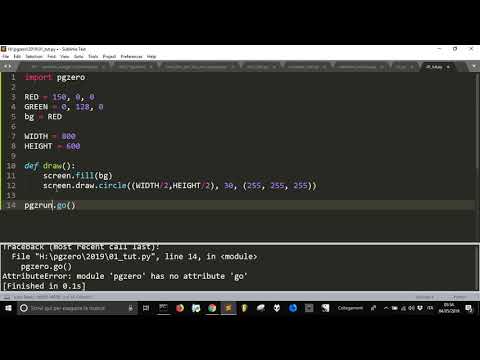 Pygame zero: let’s take a look at the module to use pygame easily ...