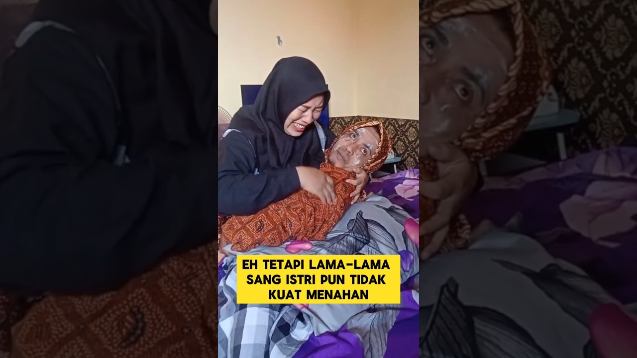 momen lucu ketika istri nggak kuat nahan ketawa bikin ngakak ‼️ #ngakak #lucu #kocak #istri #suami