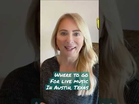 Where to go to hear Live Music in Austin, Texas