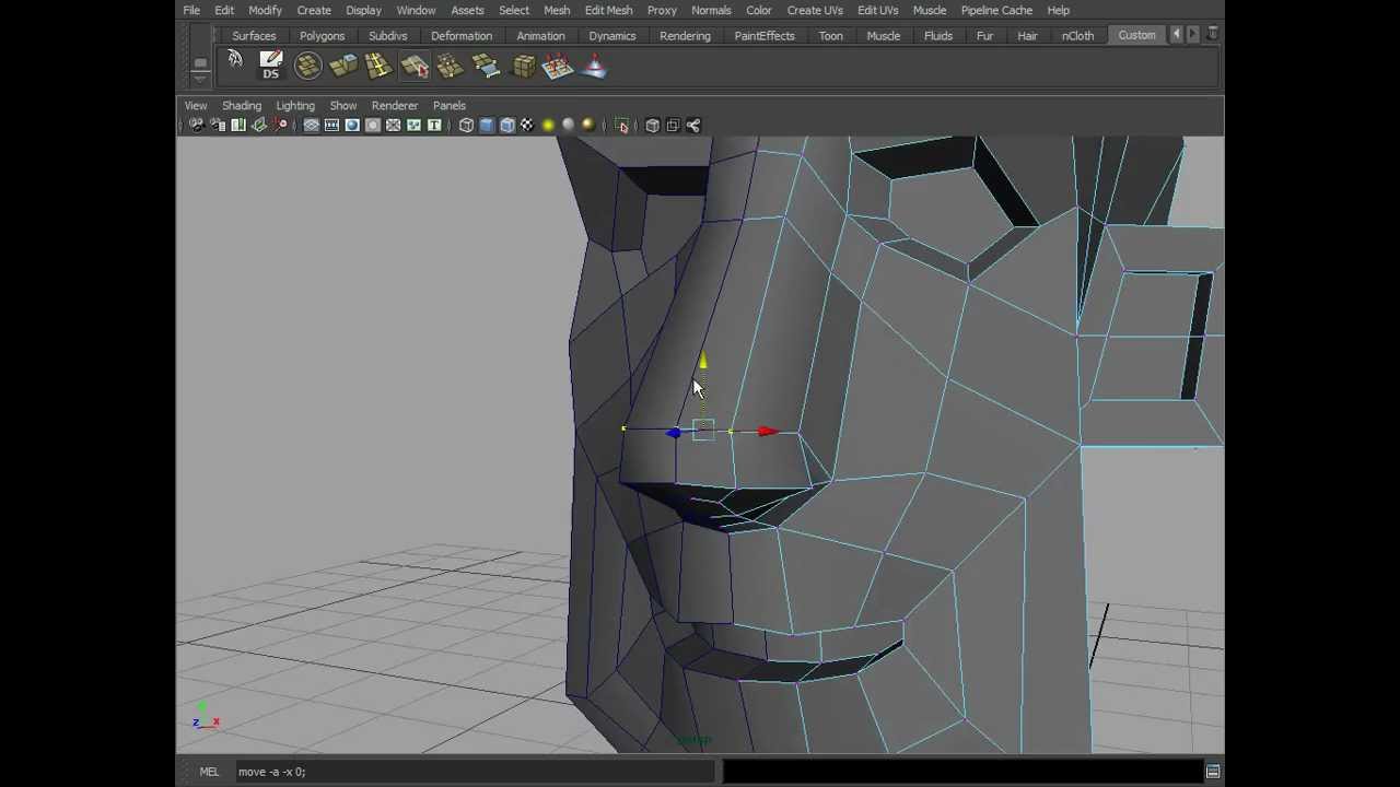 modeling Basic Head (part 2)