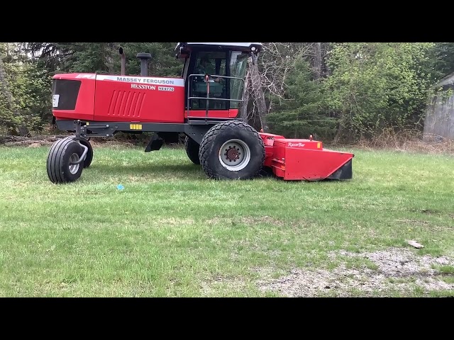 2012 Massey Ferguson Self Propelled 16 Ft Disc Mower Conditioner ...