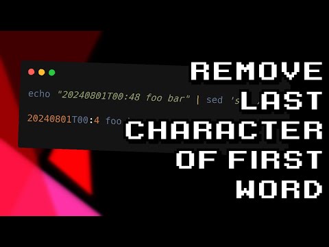 Quick Tip: Eliminate the Final Letter of First Word for Better Writing!