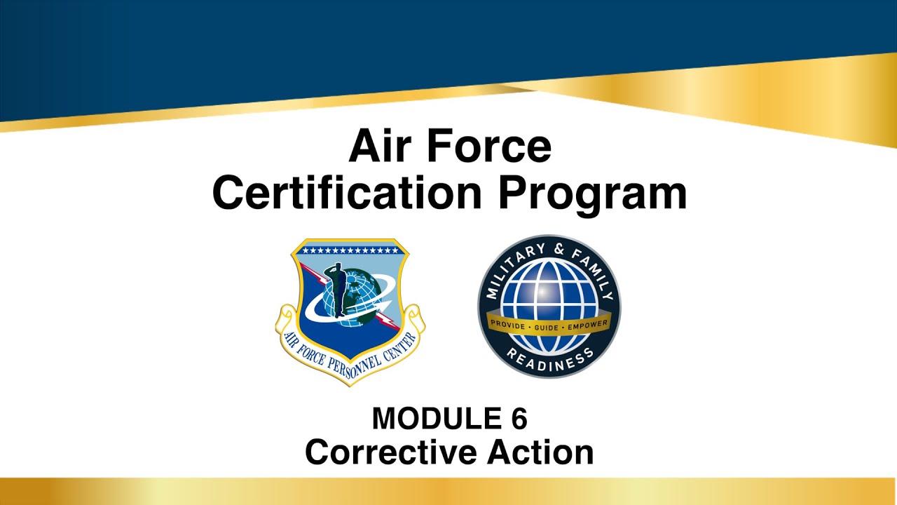 M&FRC Certification Module 6