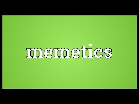 Memetics Meaning