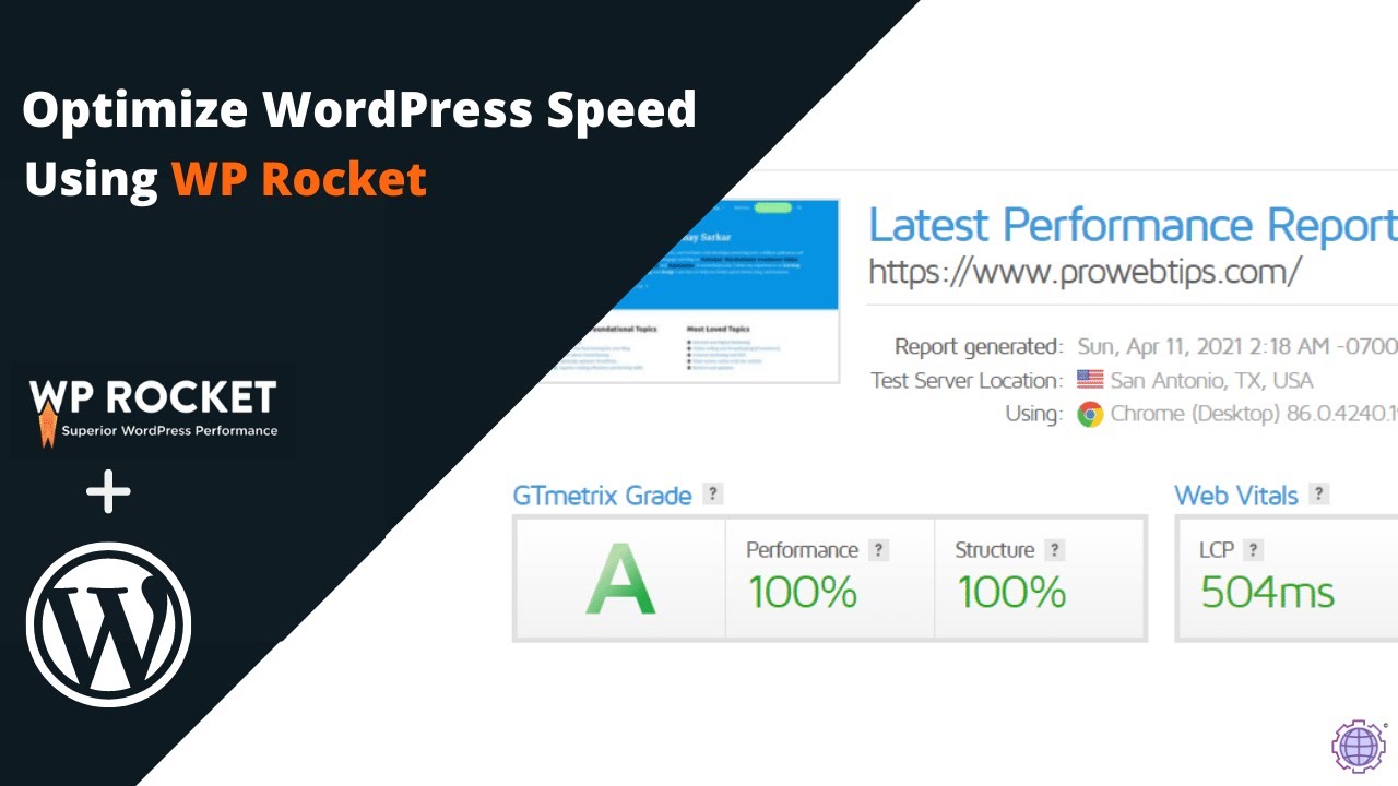 How To Optimize WordPress Website Speed | WP Rocket Setup Tutorial [2021]